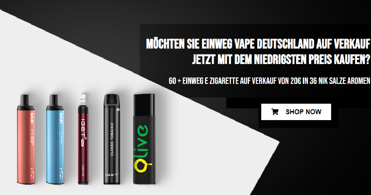 HQD Vape Deutschland - HQD E-Shisha Neueste Produkte